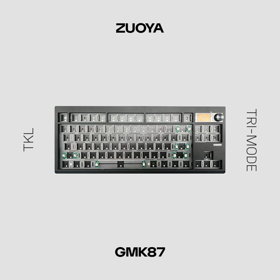 Zuoya GMK87 Keyboard Barebones Kit | Mash.sg