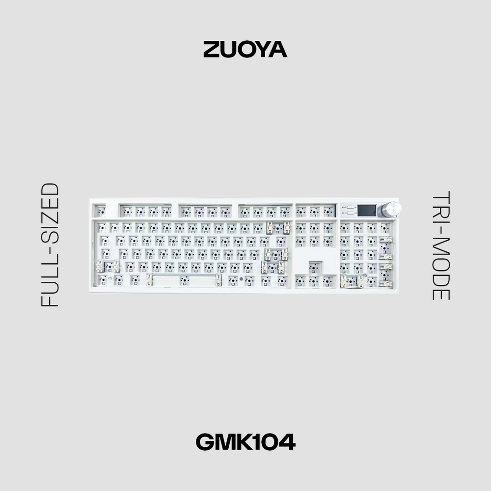Zuoya GMK104 Keyboard Barebones Kit – Mash.sg