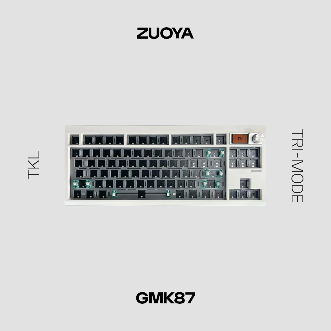 Zuoya GMK87 Keyboard Barebones Kit | Mash.sg