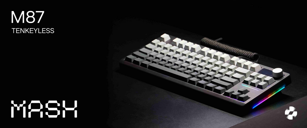 M87 Custom Mechanical Keyboard Bundle – Mash.sg