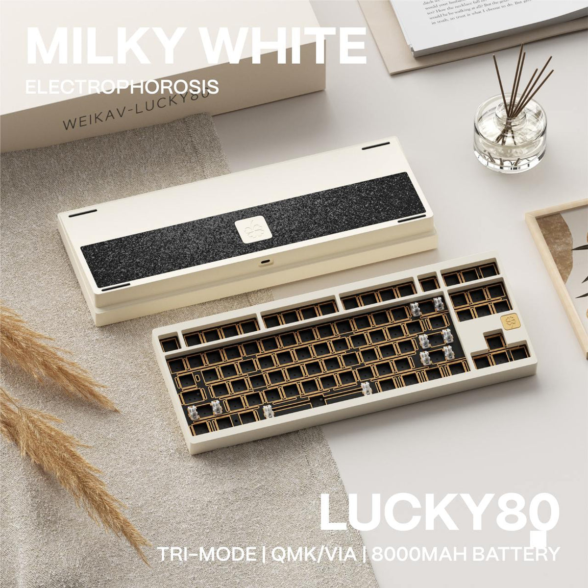 Lucky80 Keyboard Barebones Kit – Mash.sg