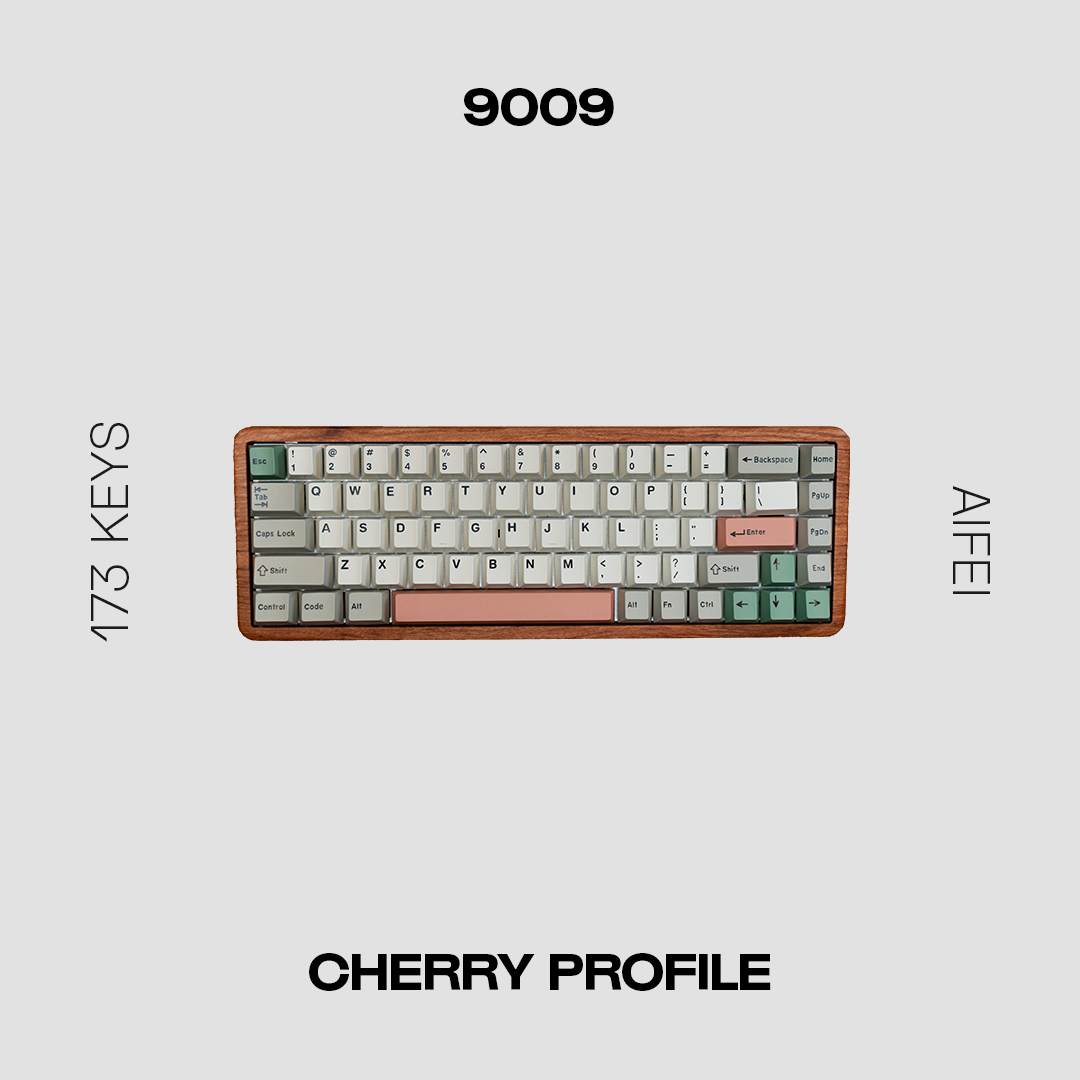 Mintcaps 9009 Keycap Set | Mash.sg