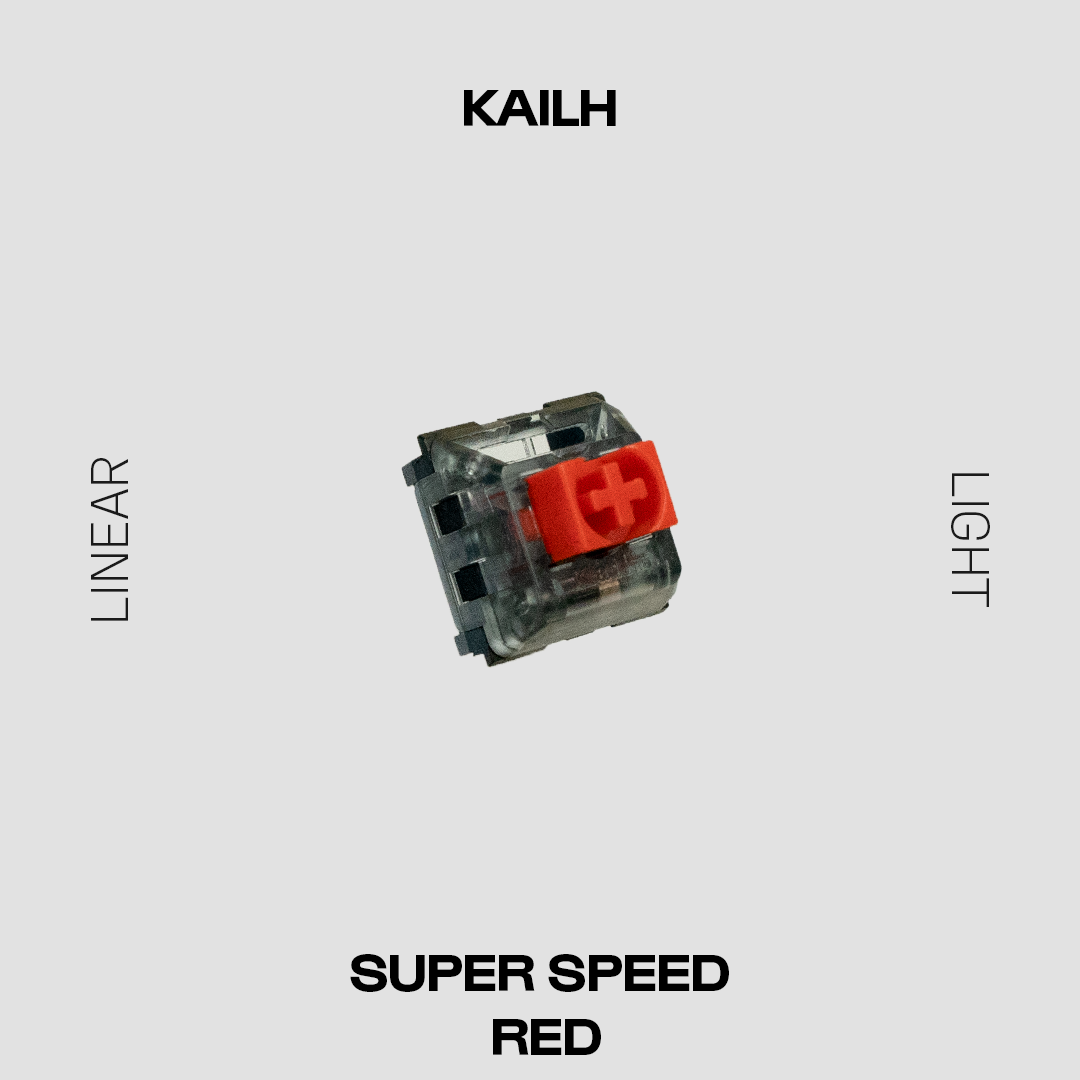Kailh Super Speed Red Switch | Mash.sg